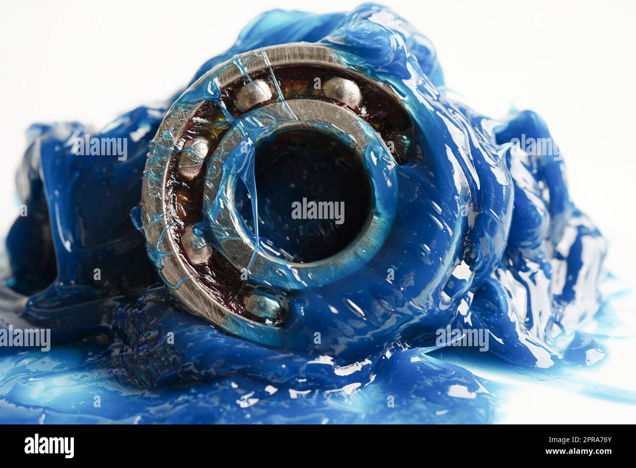 Grease and ball bearing, Blue premium quality synthetic lithium complex ...