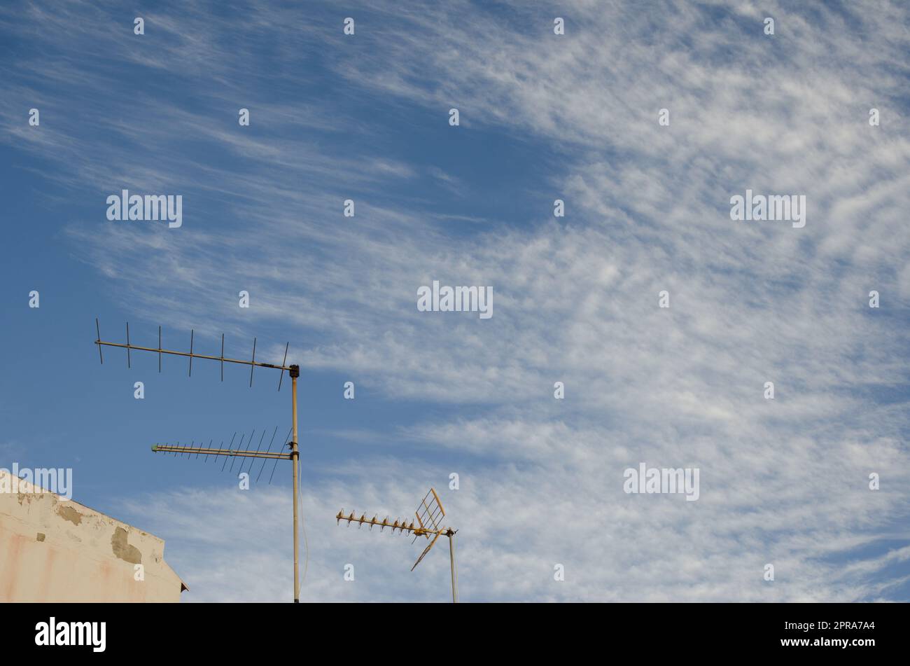 Antennas roof hi-res stock photography and images - Alamy
