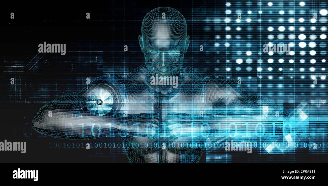 Information Technology Platform and Database System Concept Stock Photo ...