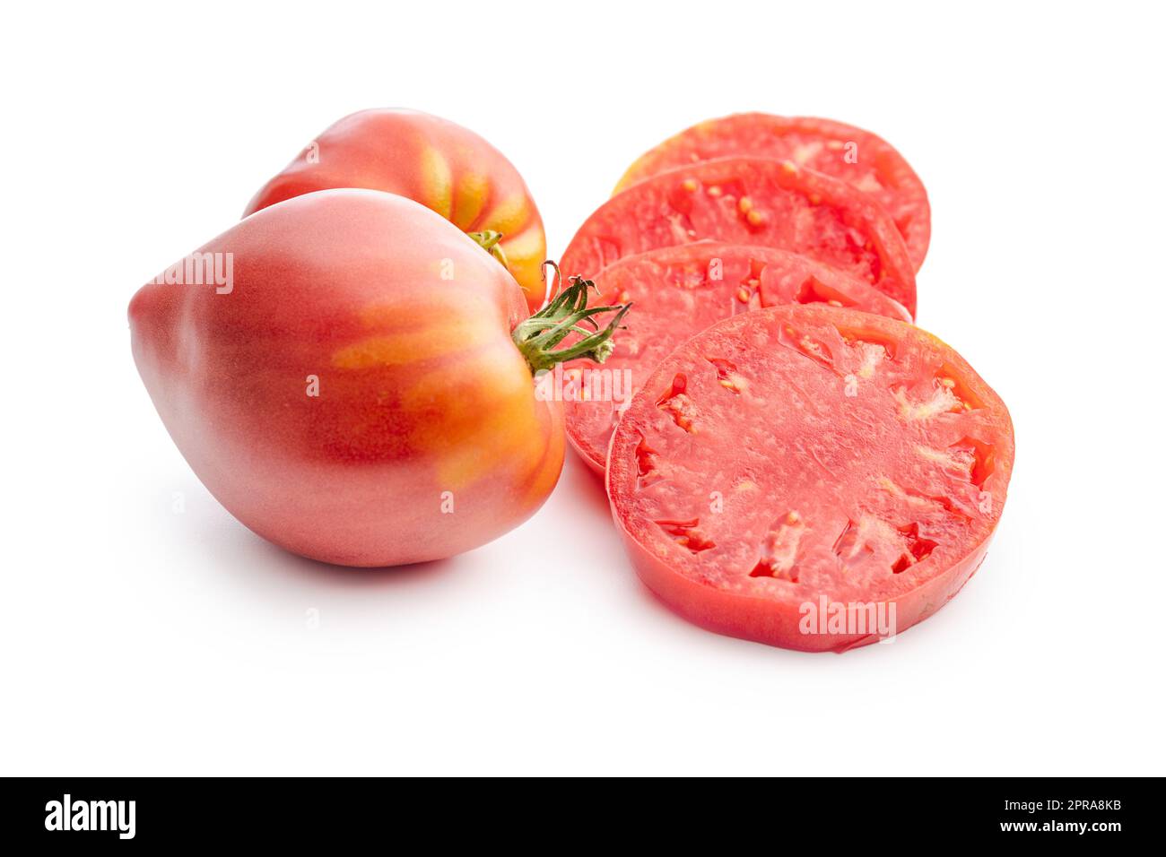 Bull heart tomato Cut Out Stock Images & Pictures - Alamy