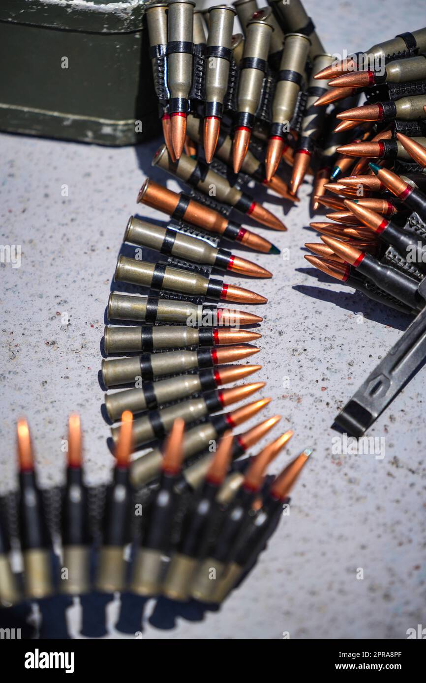 Machine Gun Bullet Chain