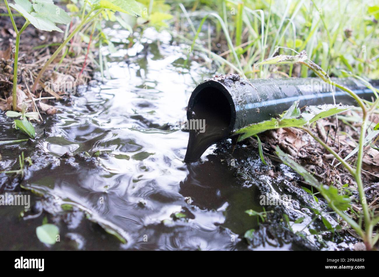 Waste water drain hi-res stock photography and images - Alamy