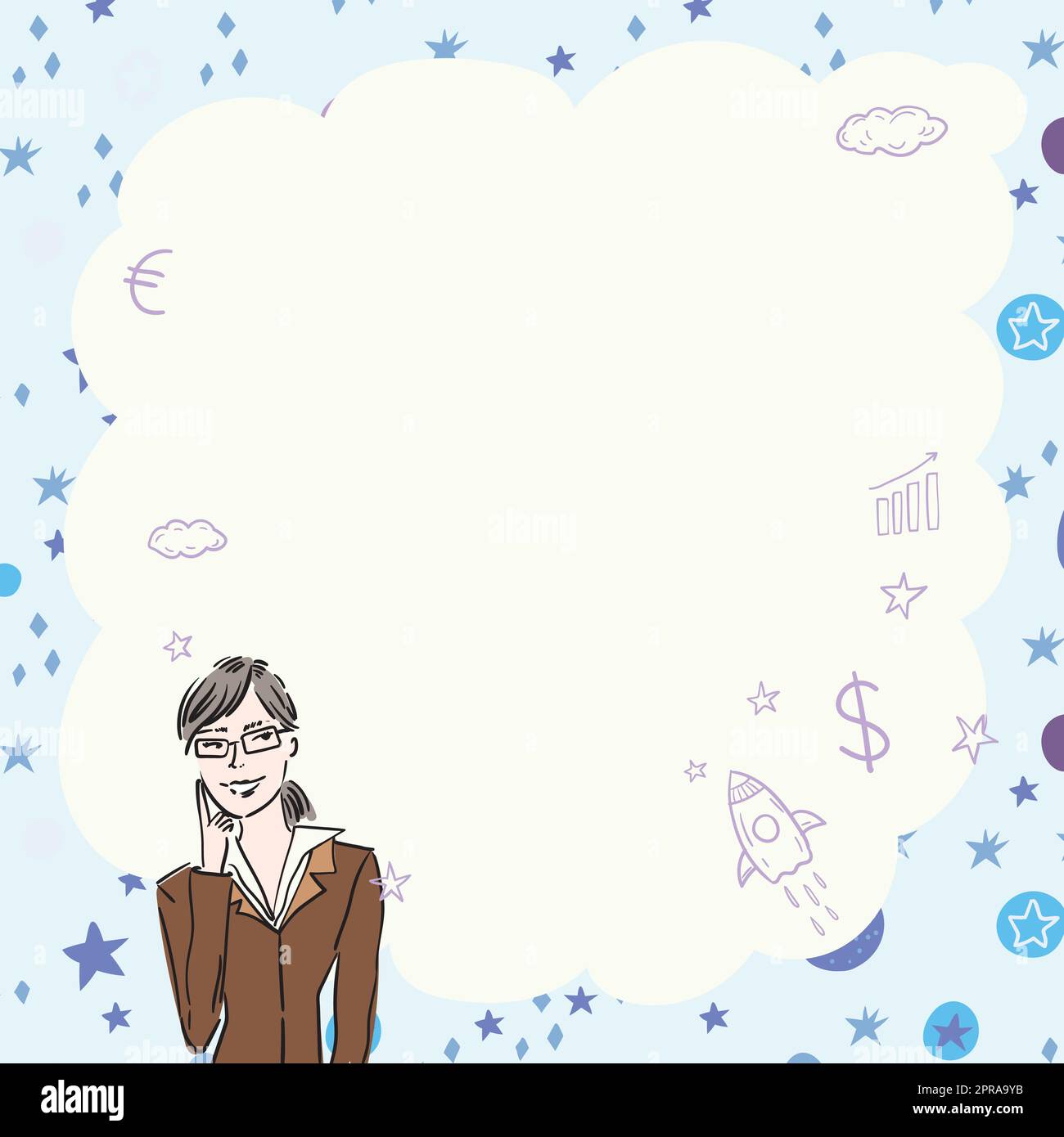 Illustration Of Lady Thinking Deeply Alone For New Amazing Tactical ...