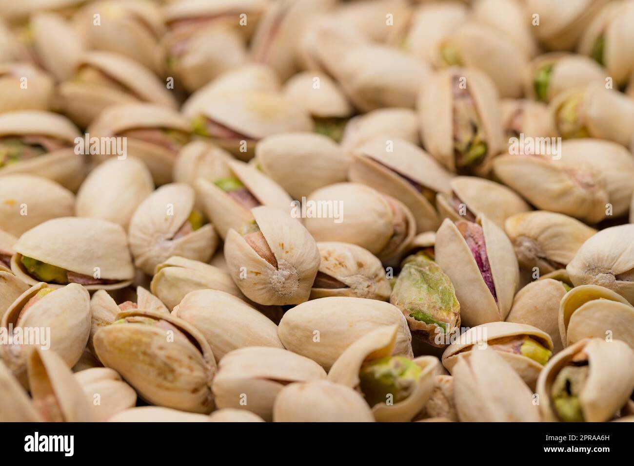 Stack of dried pistachio snack Stock Photo - Alamy