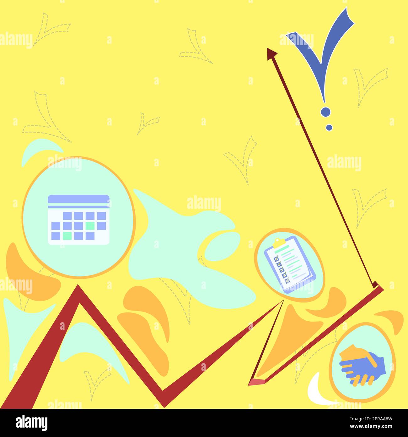Hands Drawing In Handshake Position Showing Deal Agreement And Greeting ...