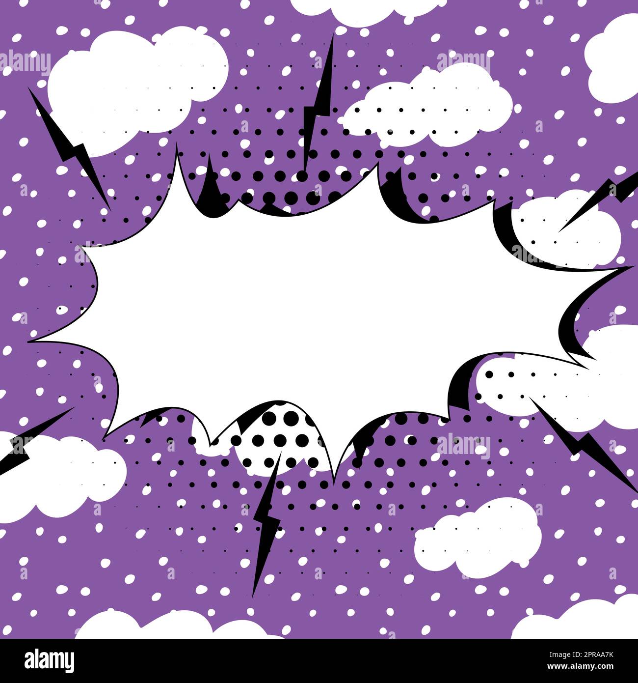 Comics Design Frames. Beautiful Photo Frame Set With Boom Bubbles For ...