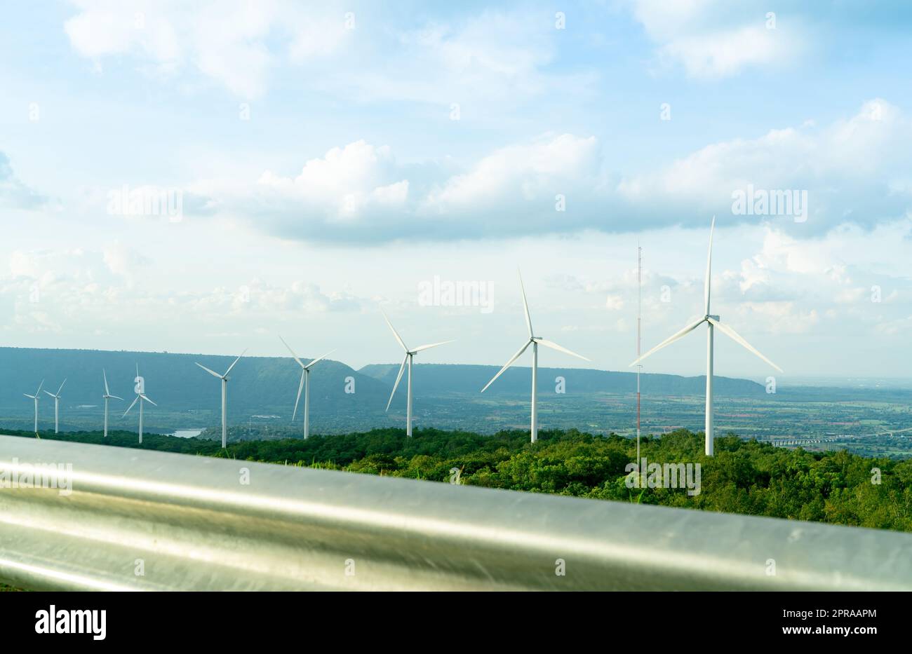Wind energy. Wind power. Sustainable, renewable energy. Wind turbines ...