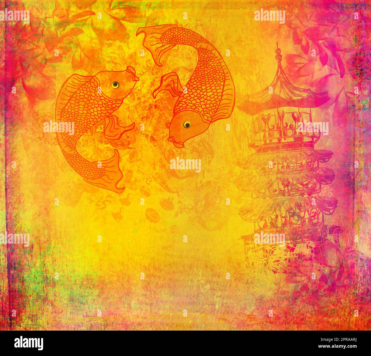 japanese koi background Stock Photo - Alamy