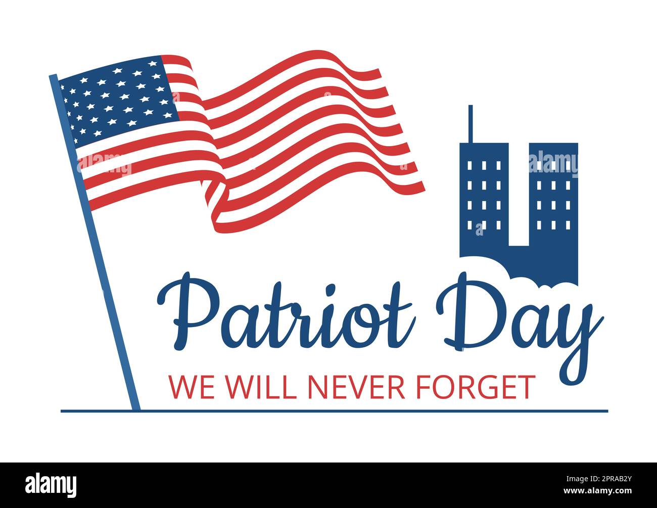 American flag tribute Cut Out Stock Images & Pictures - Alamy