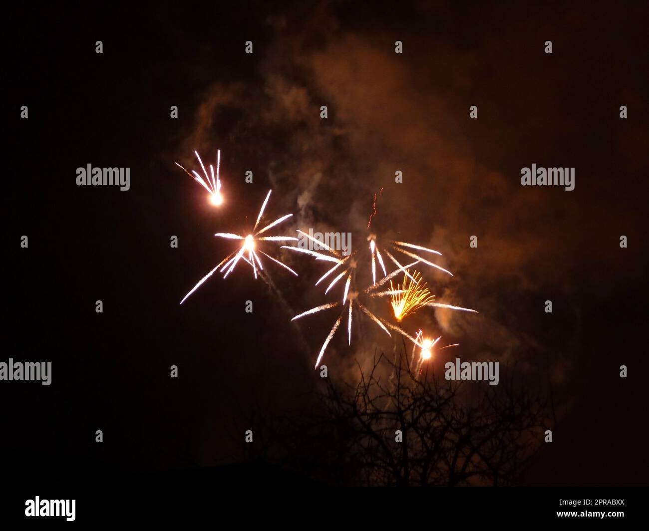 Launch fireworks hi-res stock photography and images - Alamy