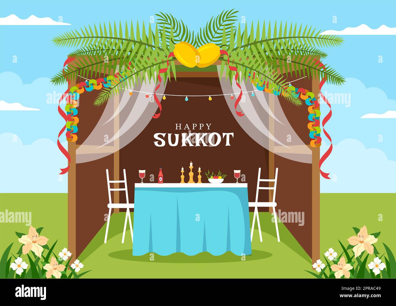 Sukkah cartoon hi-res stock photography and images - Alamy