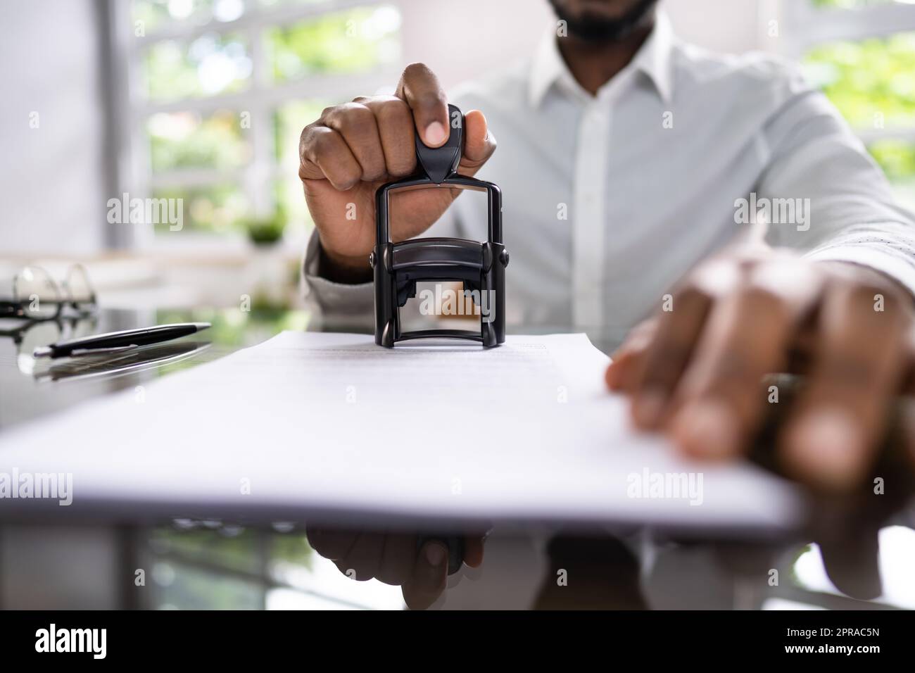 Holding certificate african american hi-res stock photography and ...