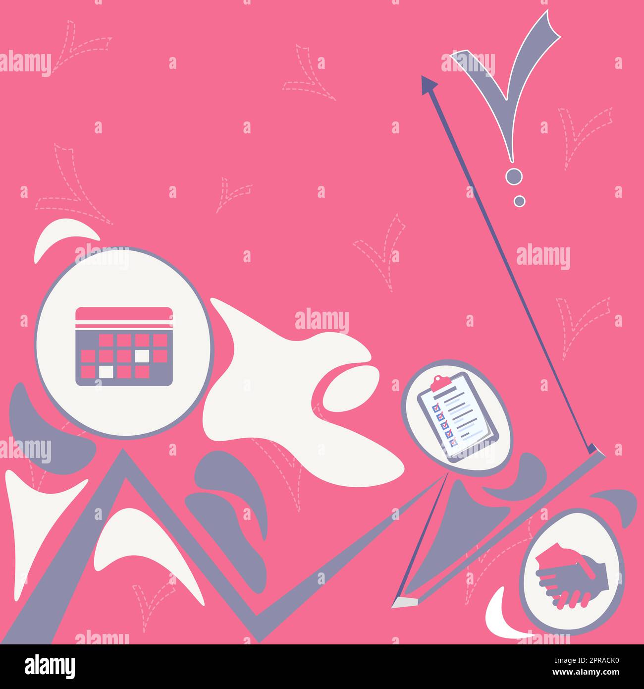 Hands Drawing In Handshake Position Showing Proper Greet Manner Stock ...