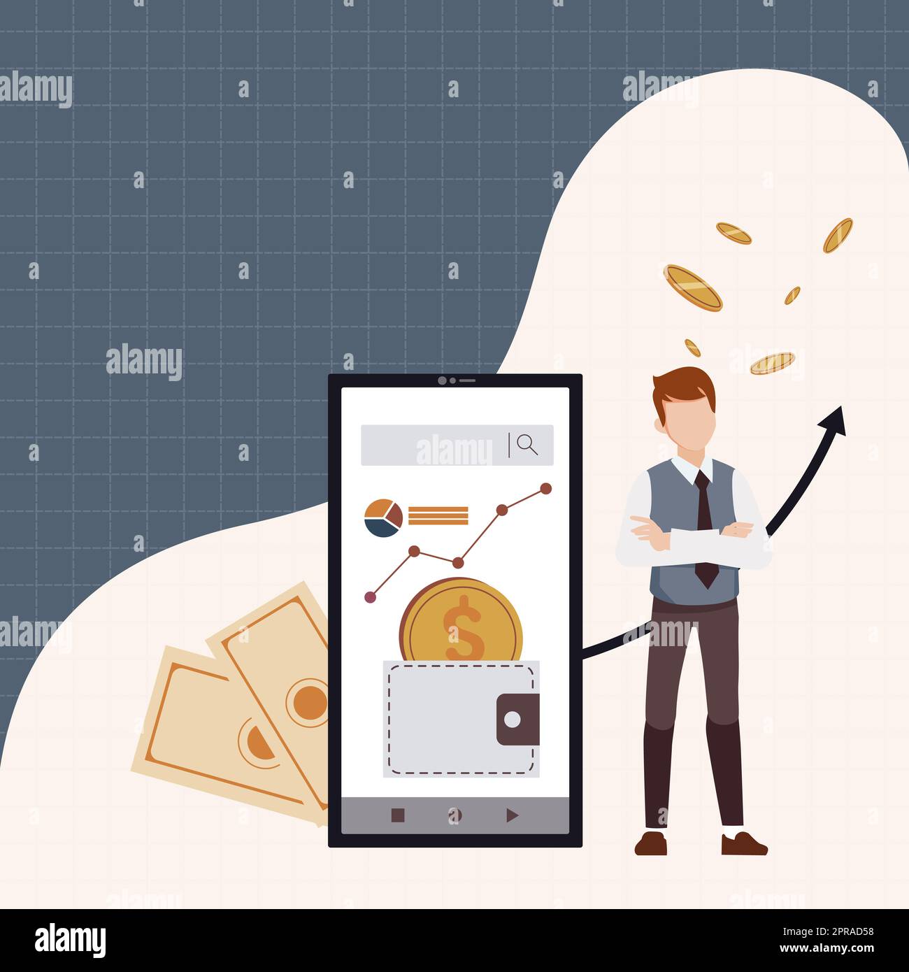 Important Message Presented On Presentation Board With Charts And ...