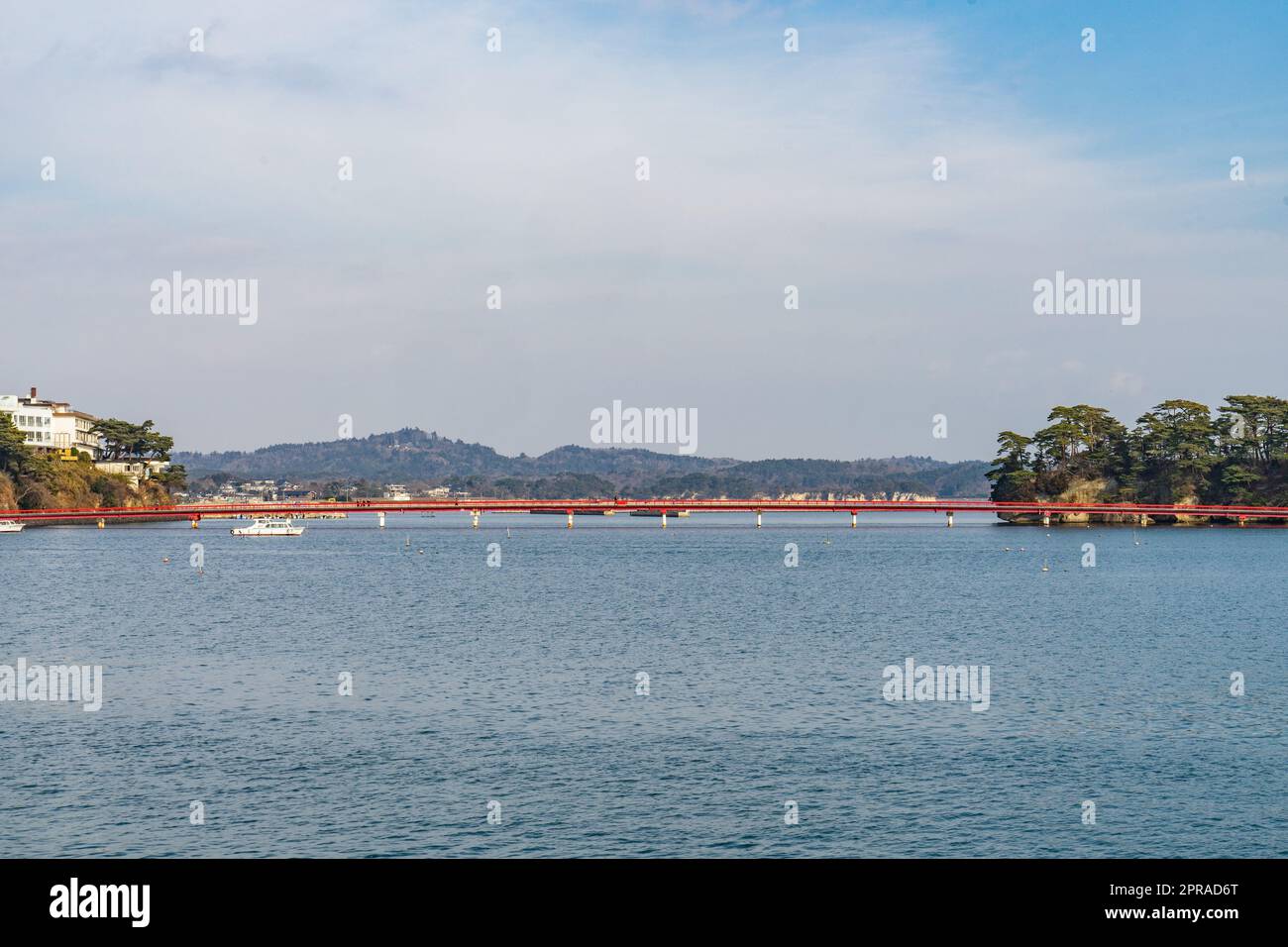 Fukuura Bridge of the three most scenic spots in Japan Matsushima Stock ...