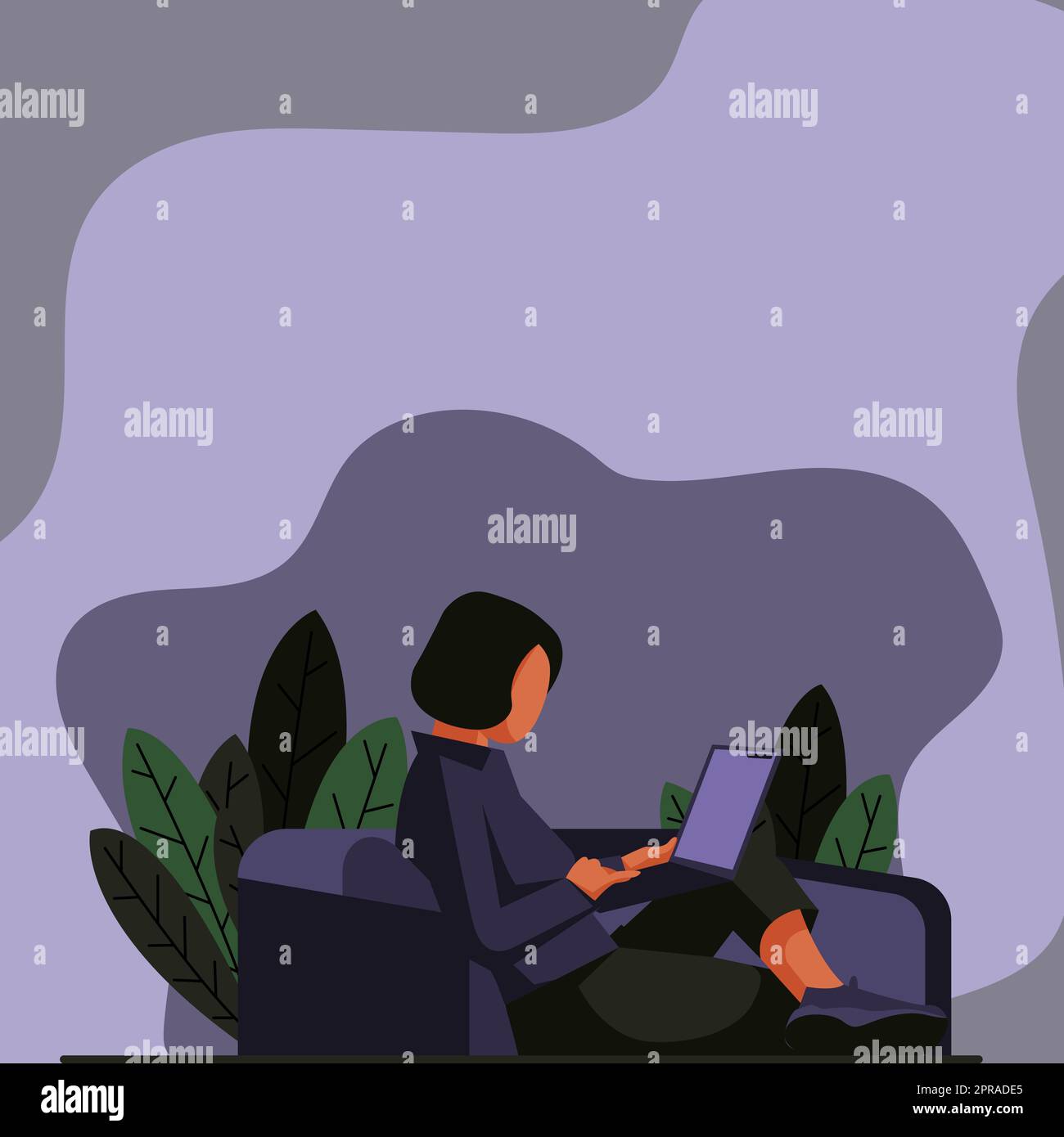 Adult woman drawing on nature hi-res stock photography and images - Alamy