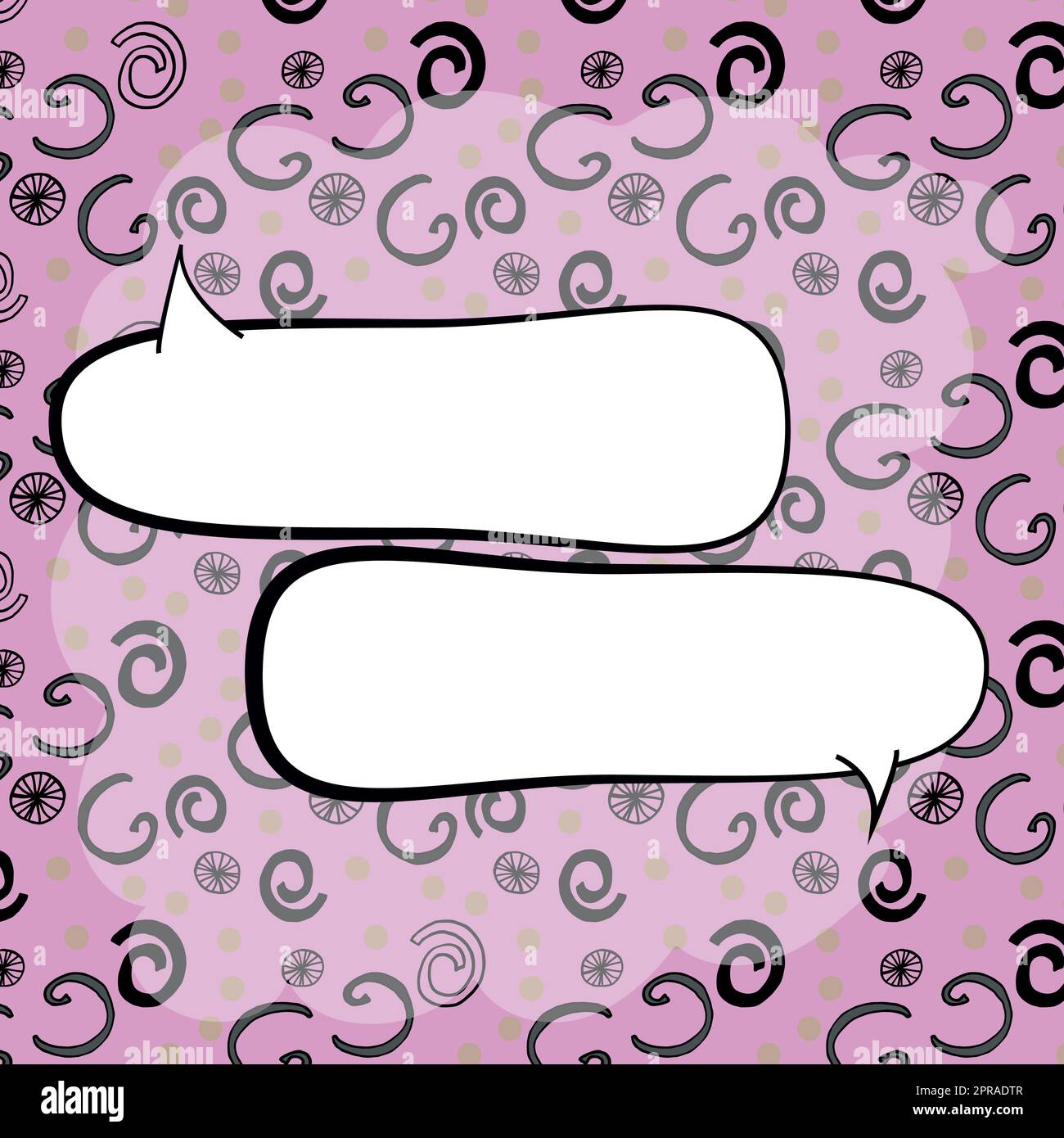 Comics Design Frames. Beautiful Photo Frame Set With Boom Bubbles For ...