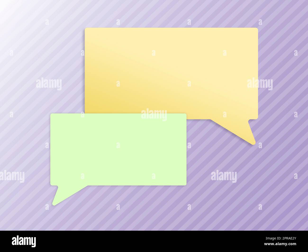 Rectangular Chat S With Copy Space On Creative Background. Design Of ...