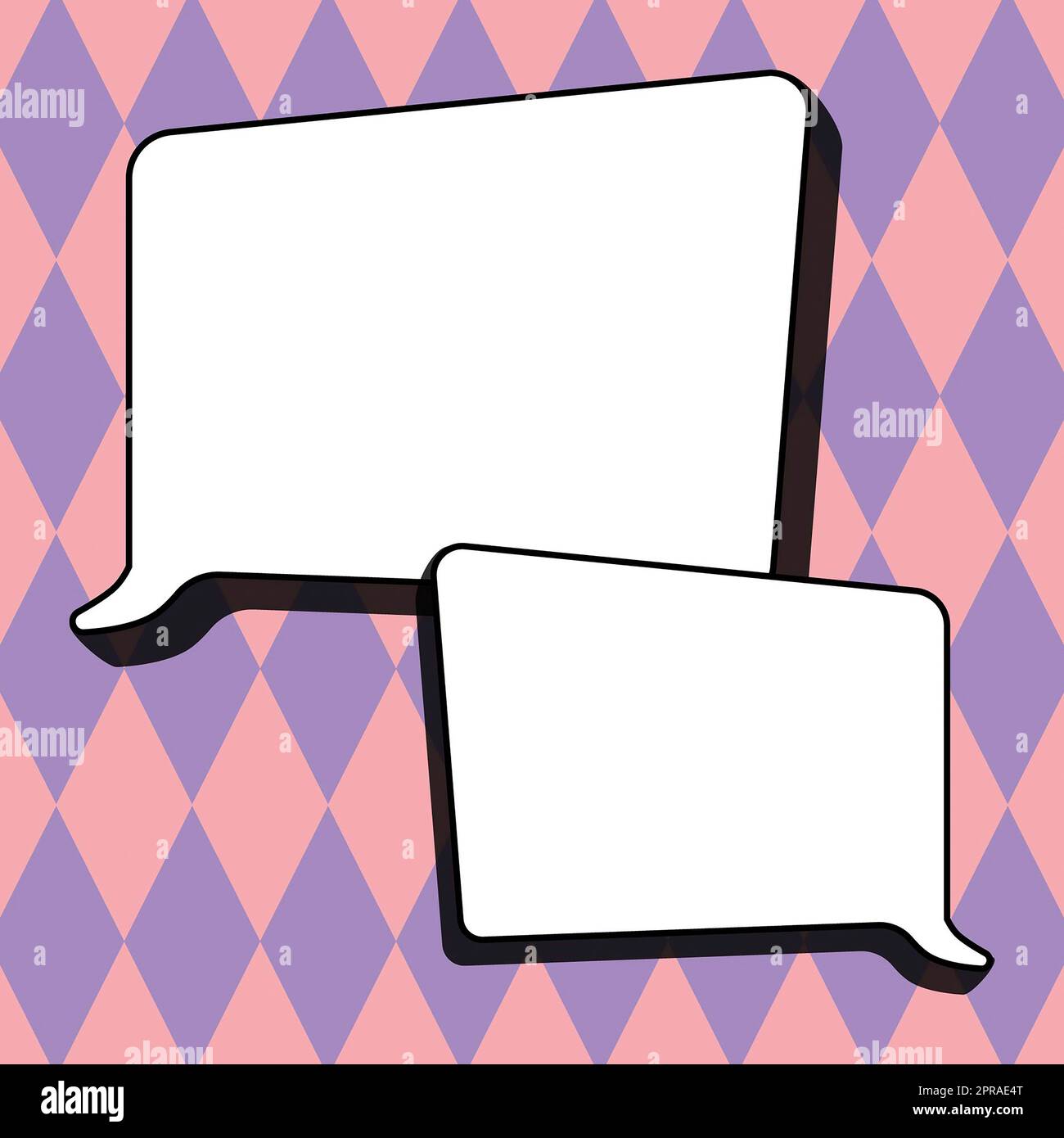 Comics Design Frames. Beautiful Photo Frame Set With Boom Bubbles For ...