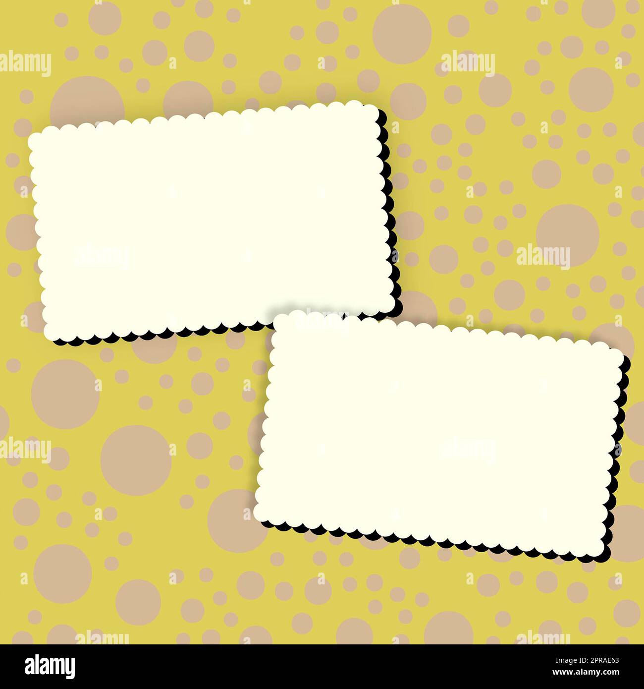 Comics Design Frames. Beautiful Photo Frame Set With Boom Bubbles For ...