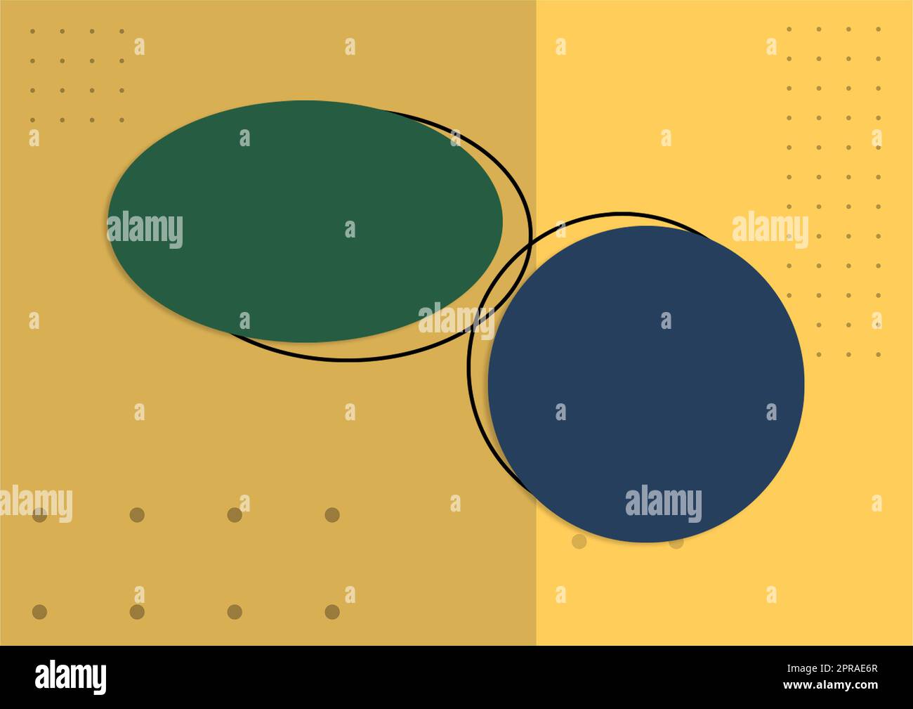 Over And Circular Shapes With Copy Space For Business Promotion Over ...