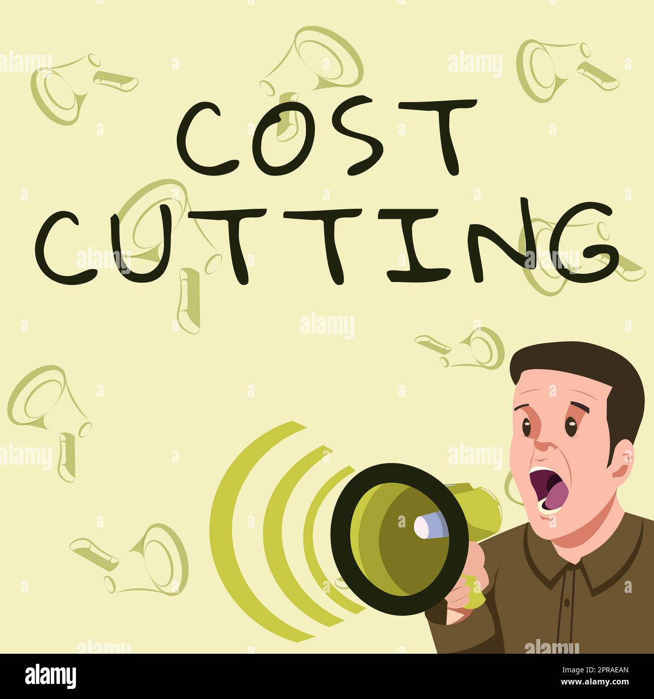 Handwriting text Cost Cutting. Word for Measures implemented to reduced ...