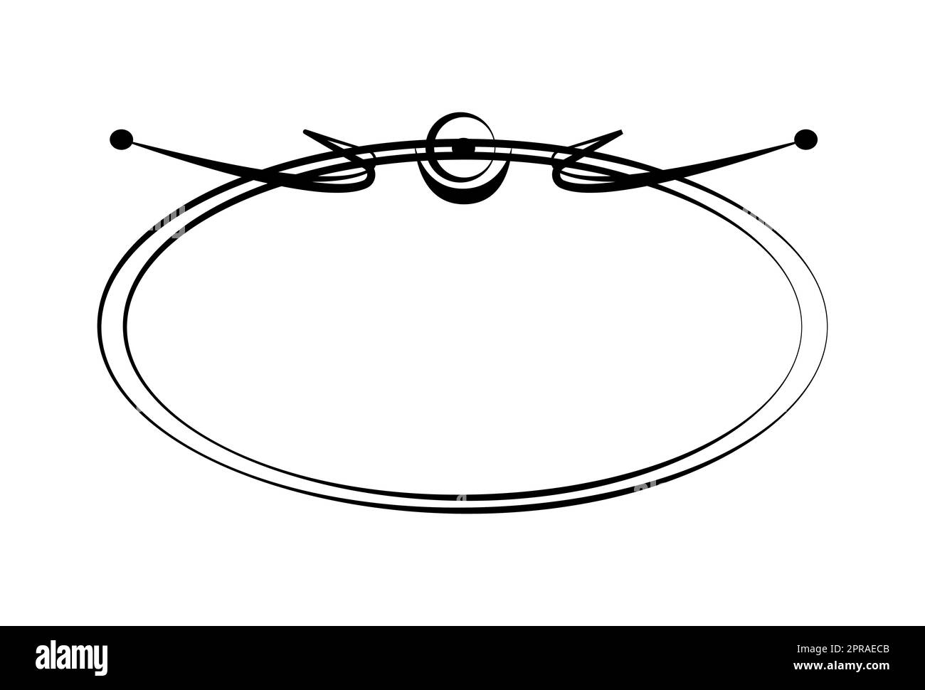 Blank template for text, isolated text box, vector ornaments ...