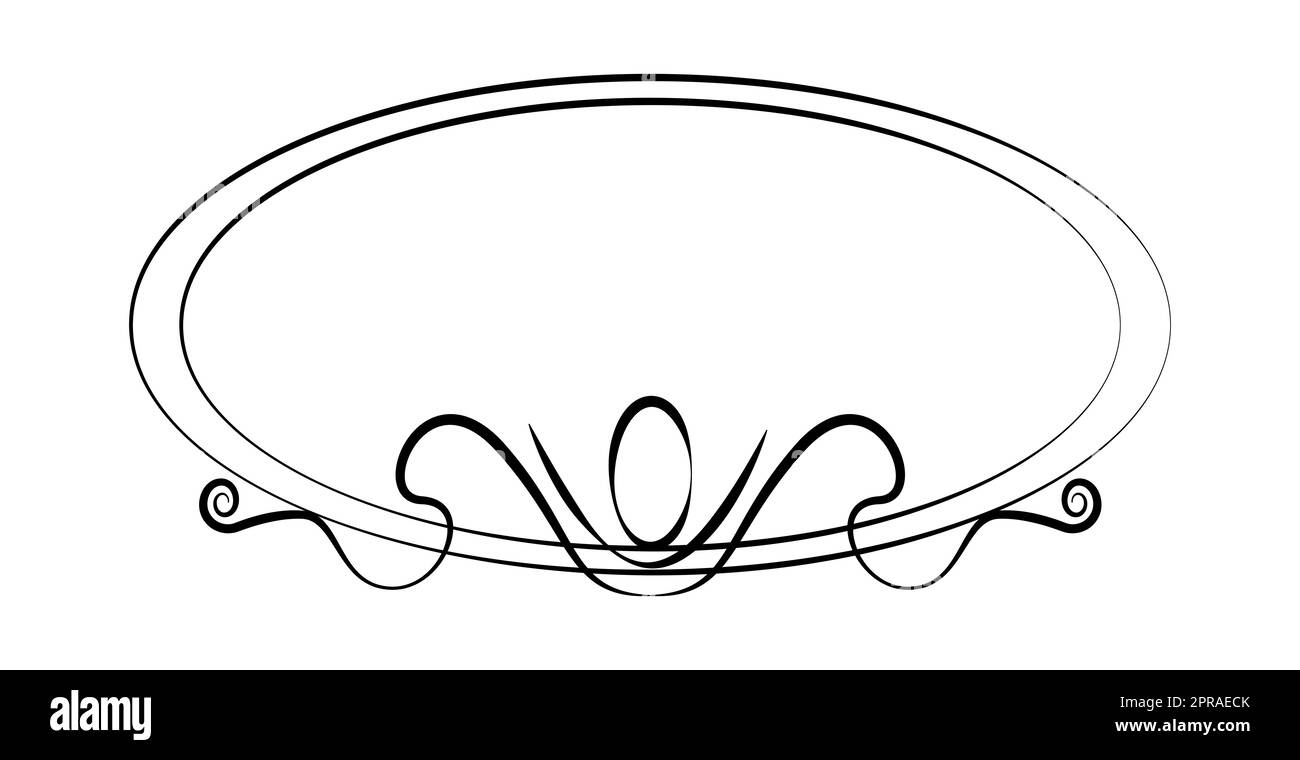 Blank template for text, isolated text box, vector ornaments ...