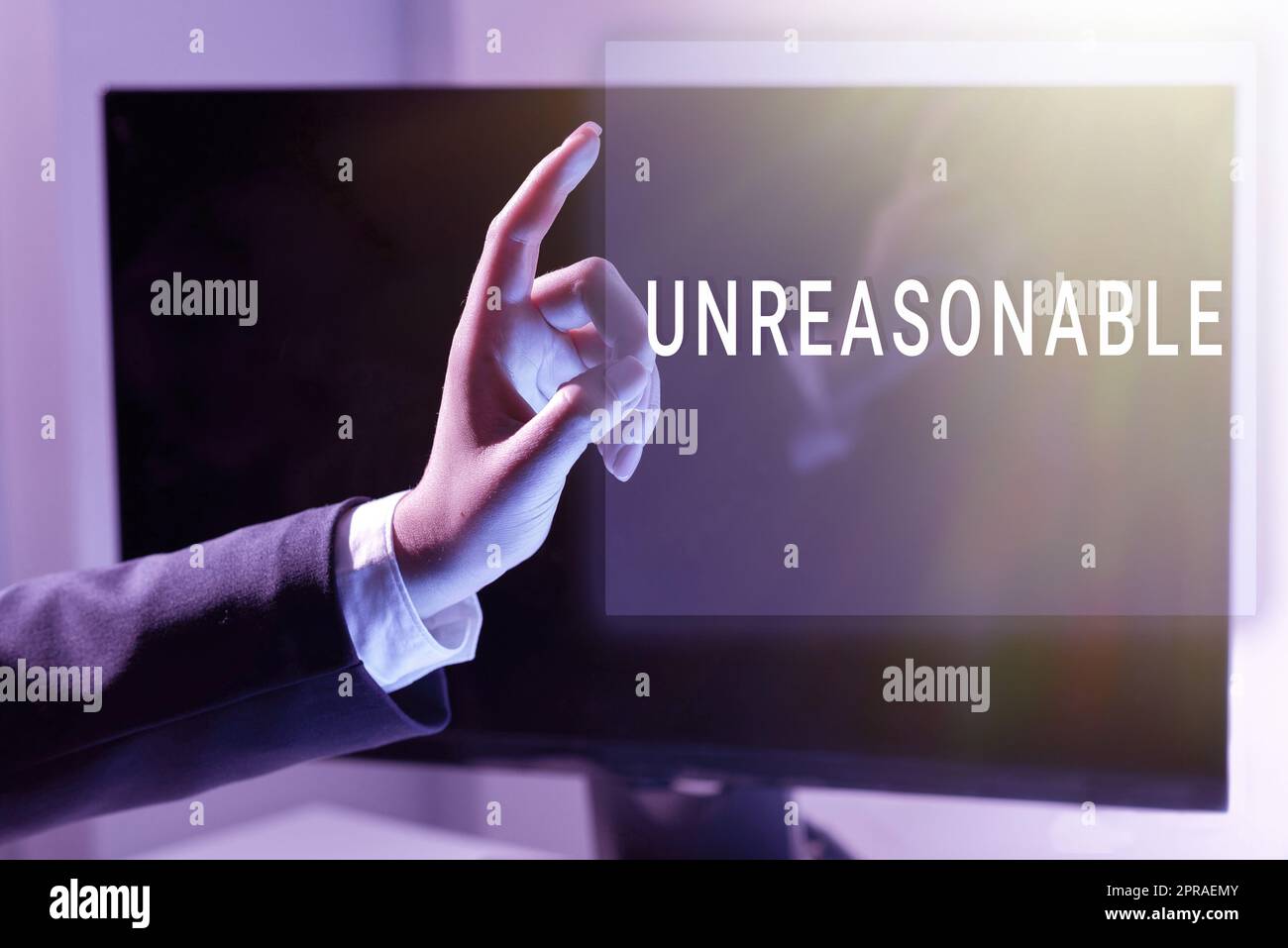 Unreasonable behavior hi-res stock photography and images - Alamy