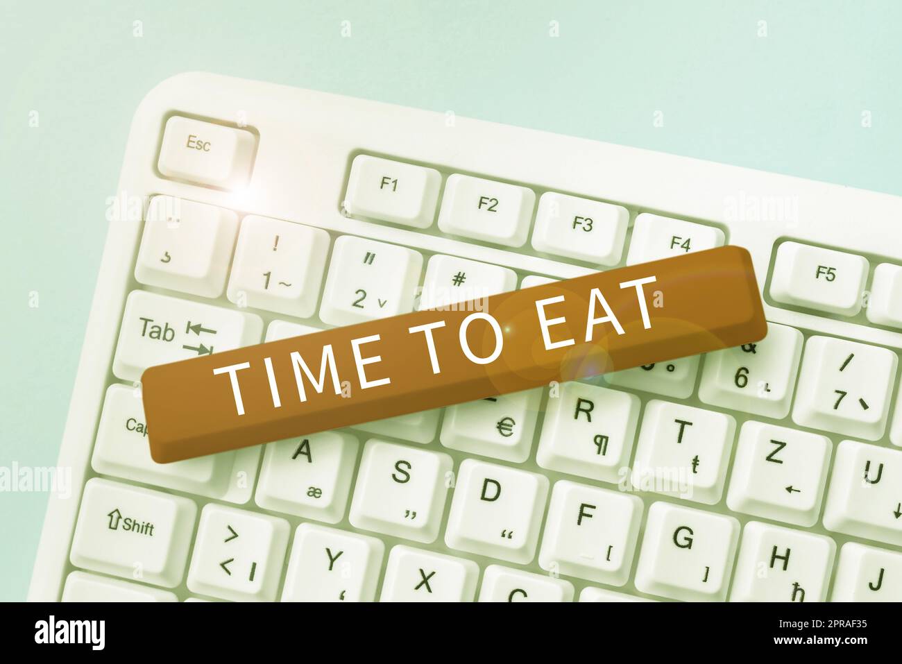 Text caption presenting Time To Eat. Business concept Right moment to ...