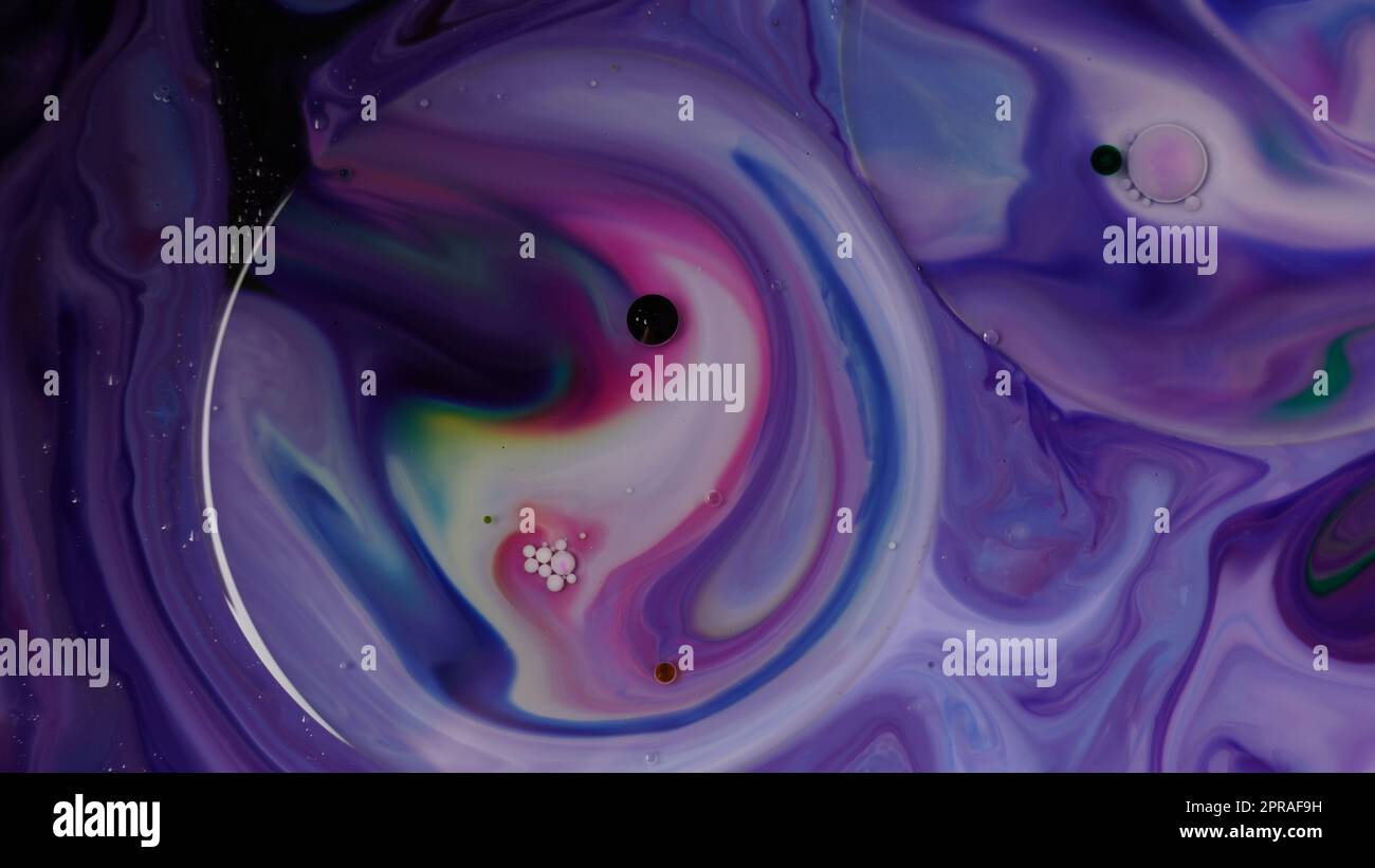 Abstract colors, backgrounds and textures. Oil coloring in milk ...