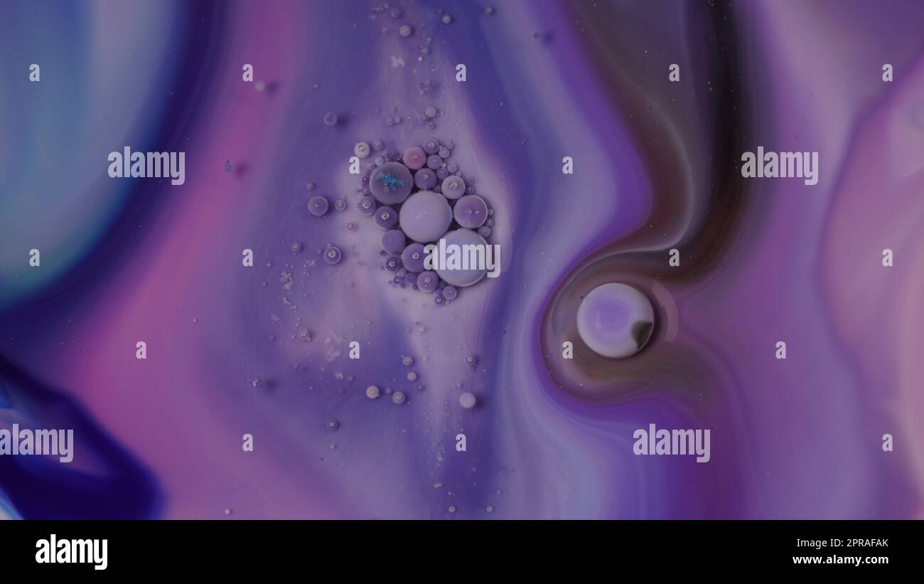 Abstract colors, backgrounds and textures. Oil coloring in milk ...