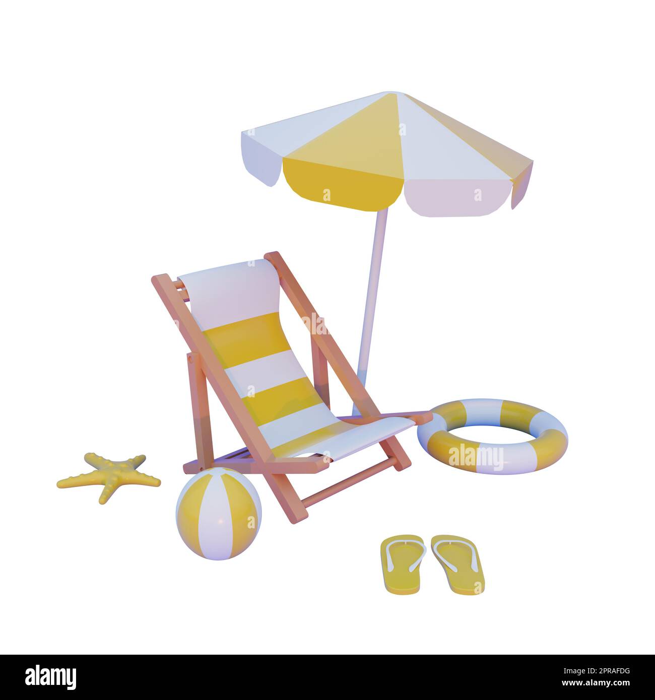 Summer concept illustration Stock Photo - Alamy