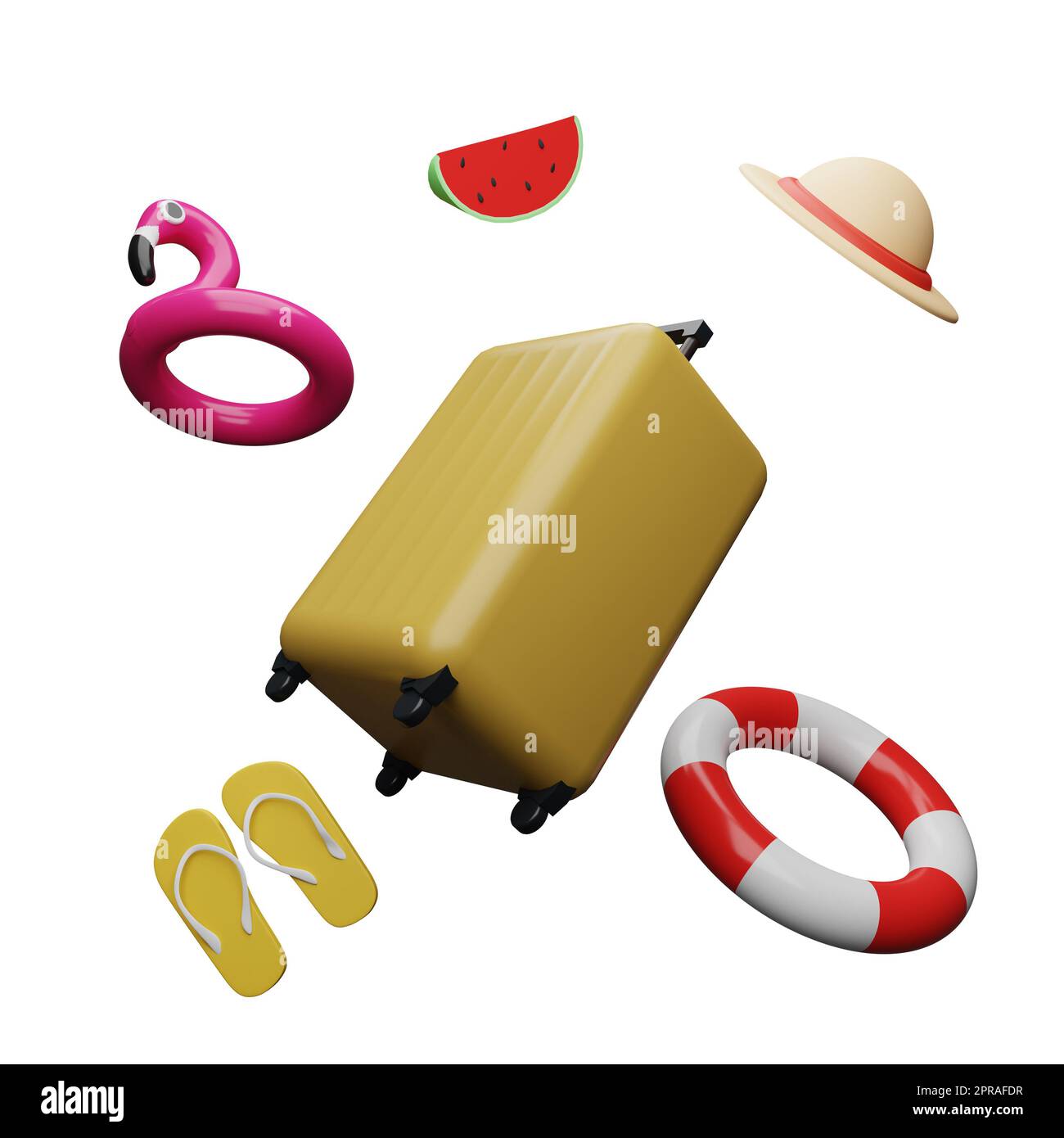 Summer concept illustration Stock Photo - Alamy