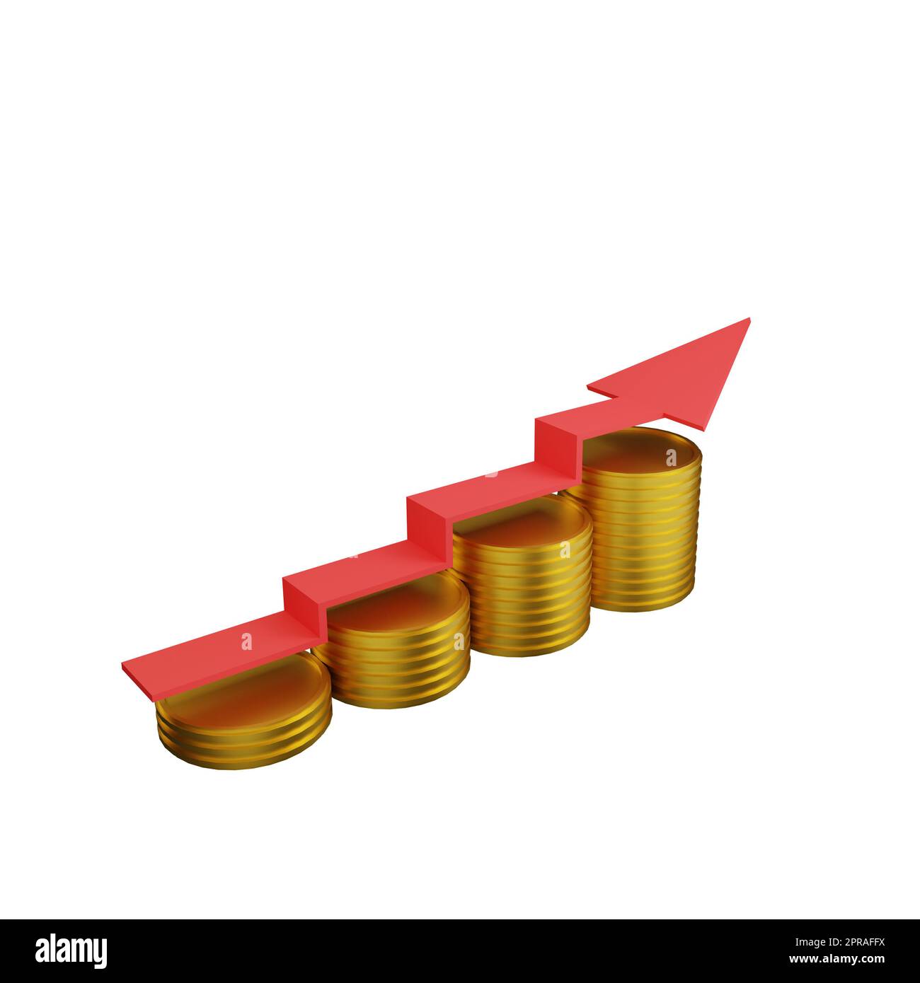Business growth success concept rising Cut Out Stock Images & Pictures ...