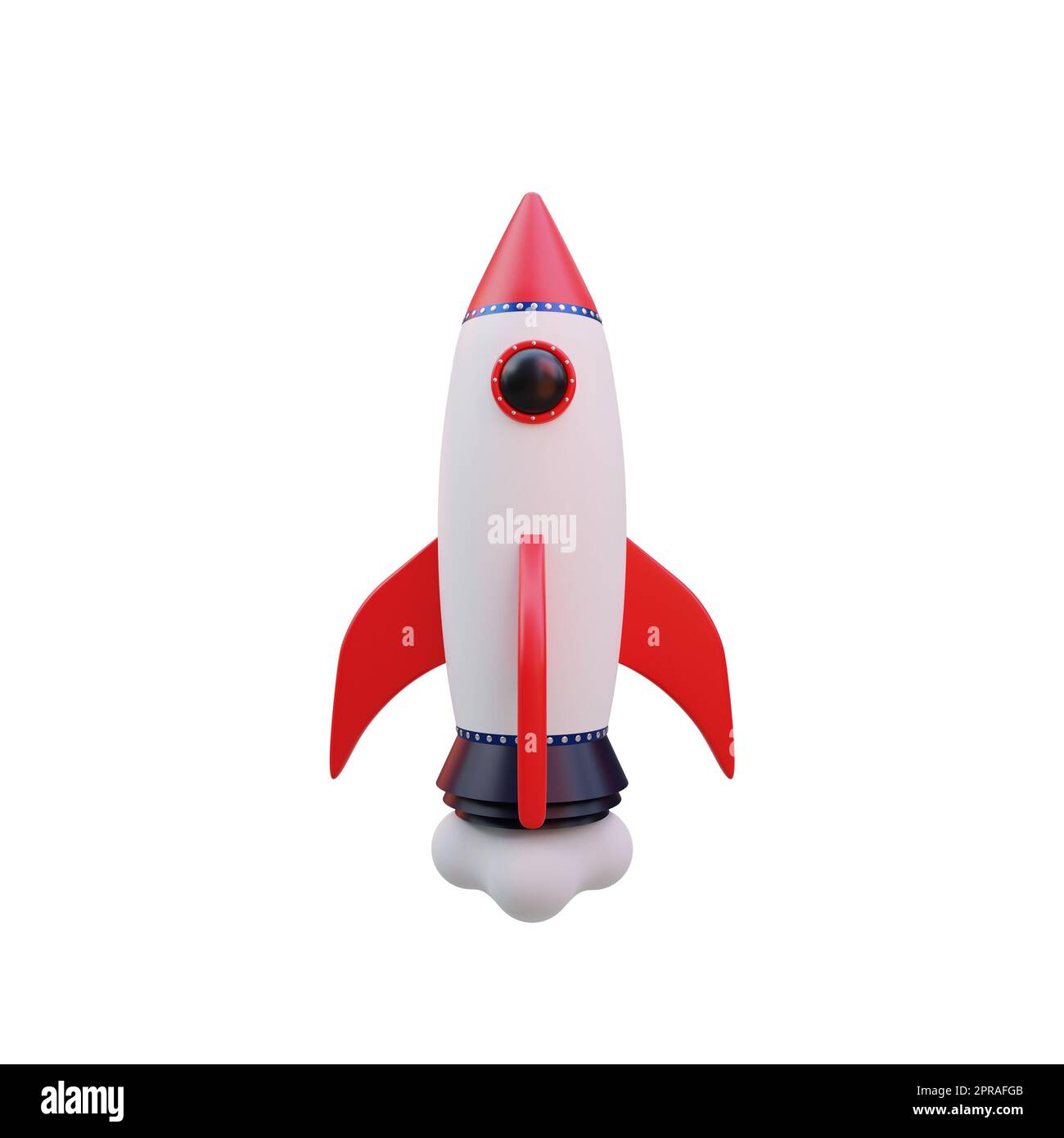 rocket launch design illustration Stock Photo - Alamy