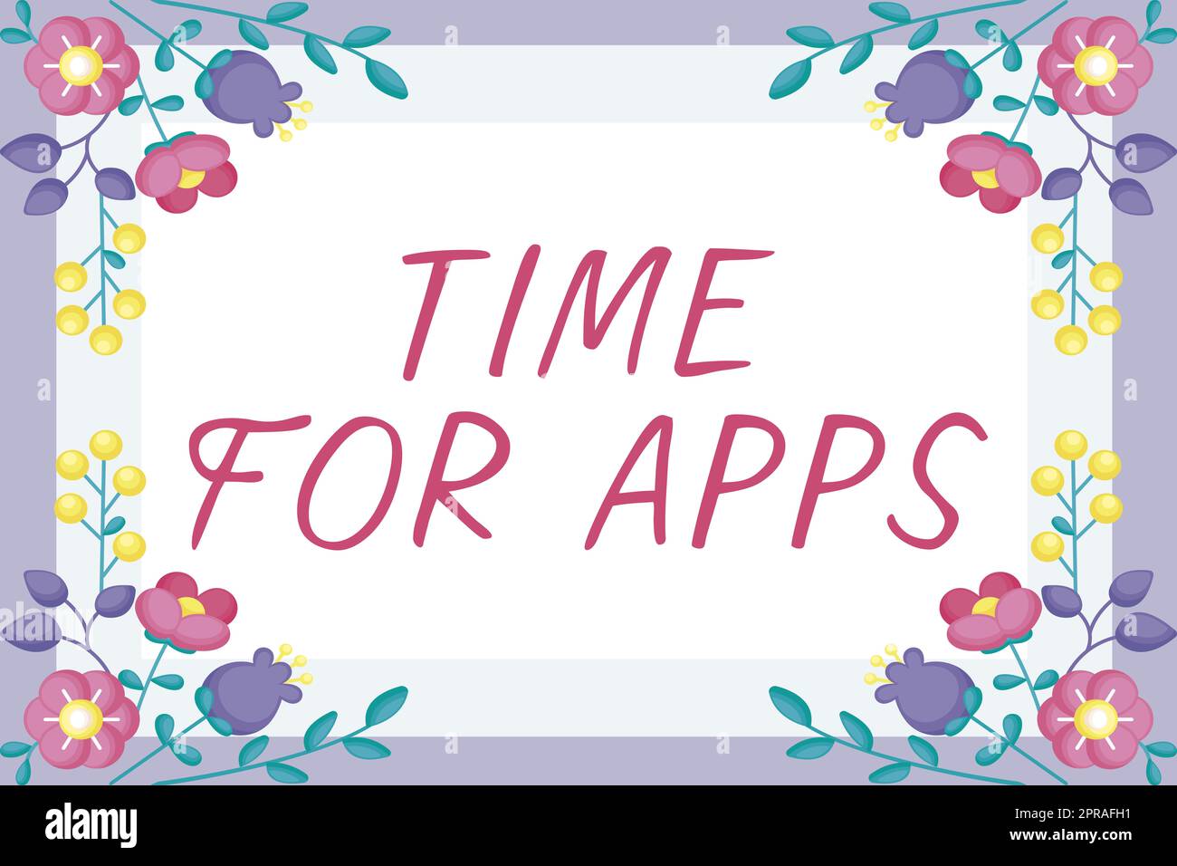 Conceptual display Time For Apps. Internet Concept The best ...