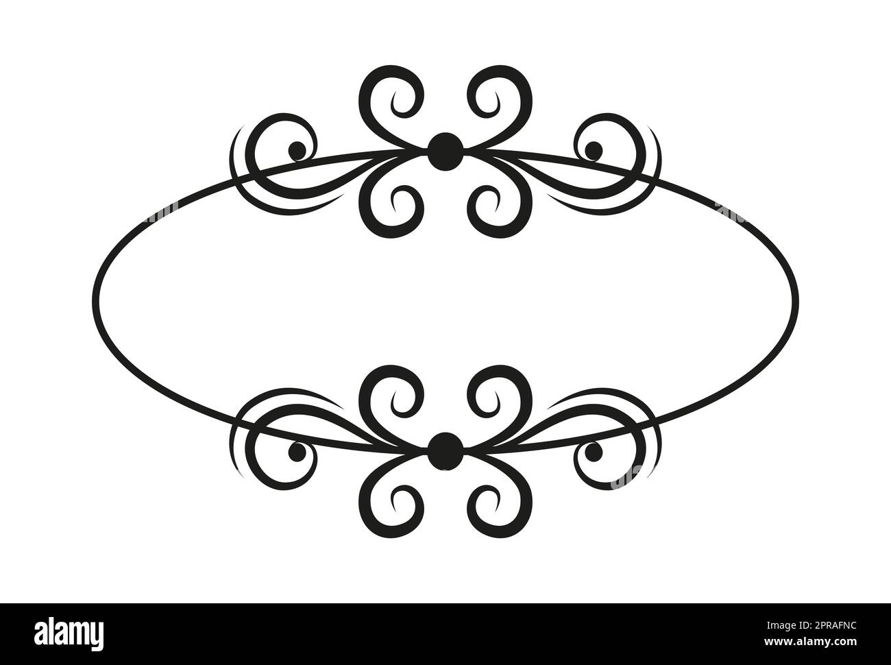 Blank template for text, isolated text box, vector ornaments ...