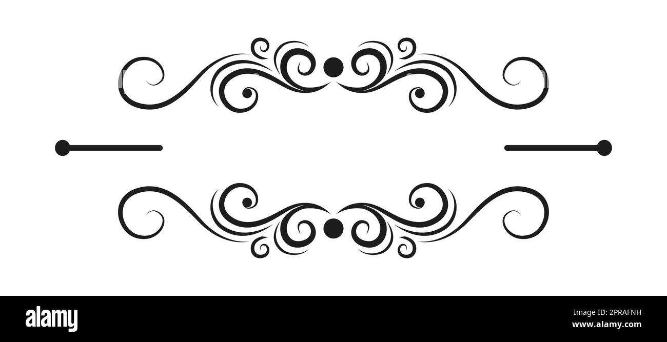 Blank template for text, isolated text box, vector ornaments ...