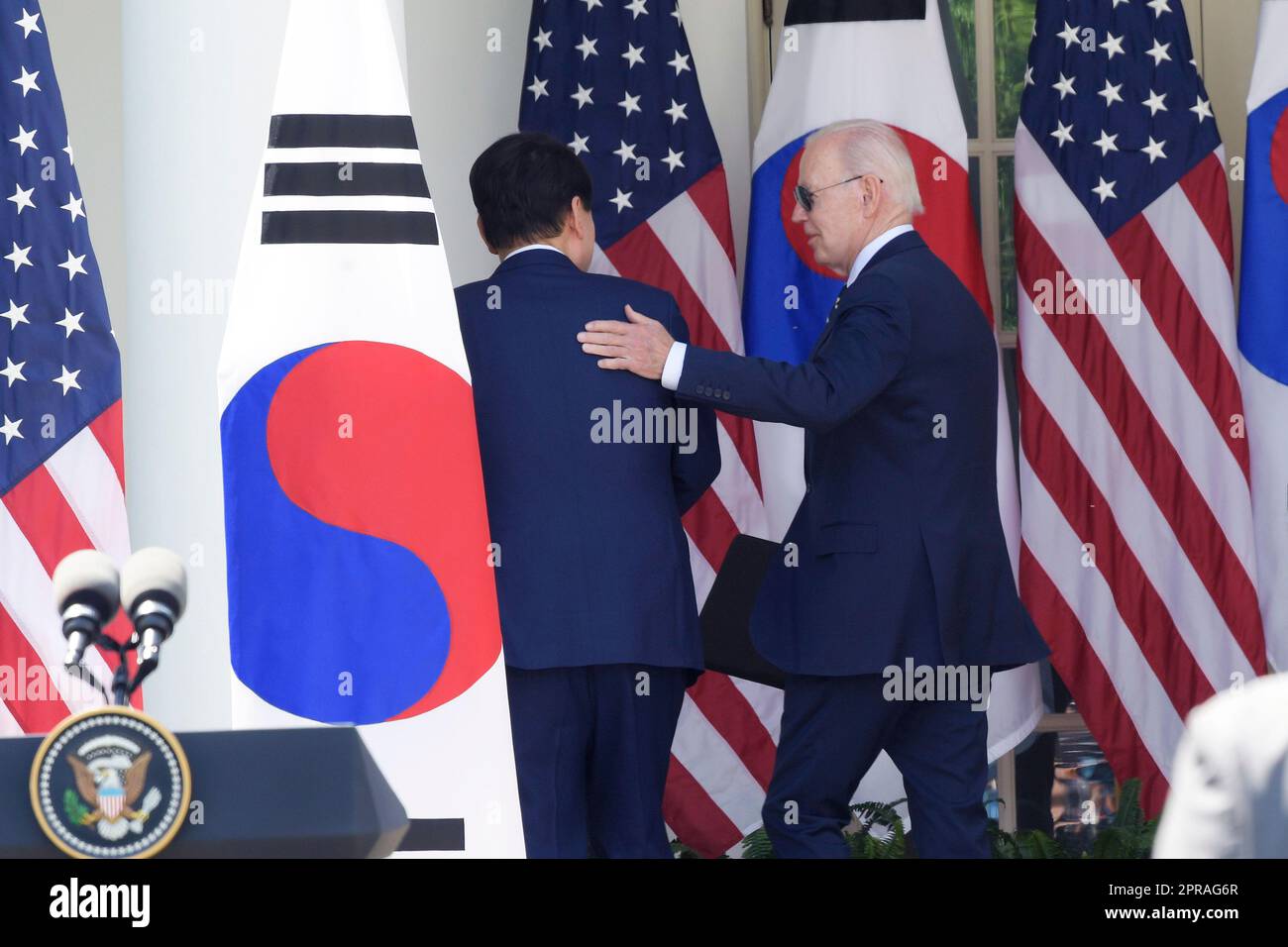 April 26, 2023, Washington, District of Columbia, USA: US President JOE ...