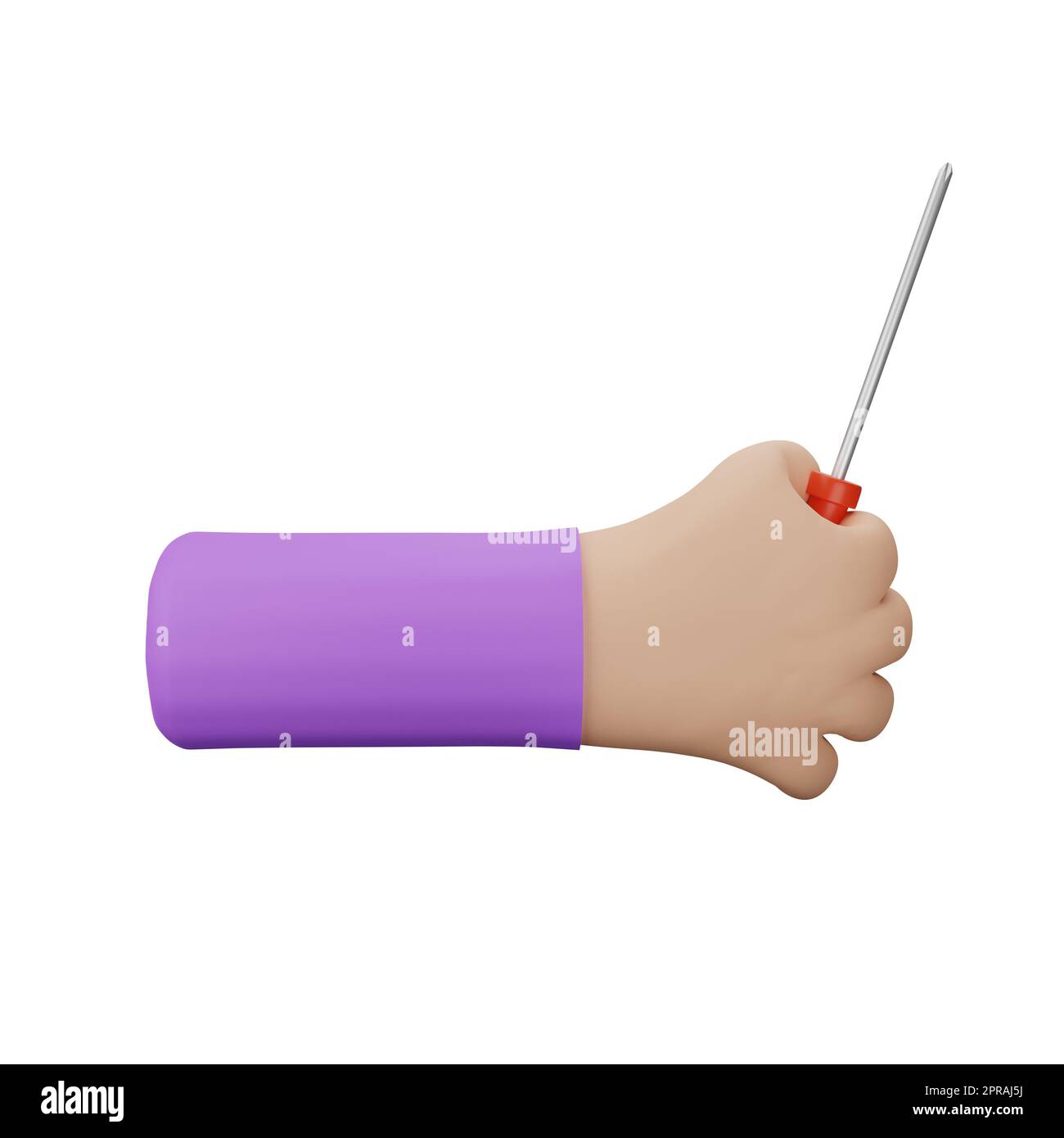 Robot android hand holding Cut Out Stock Images & Pictures - Alamy