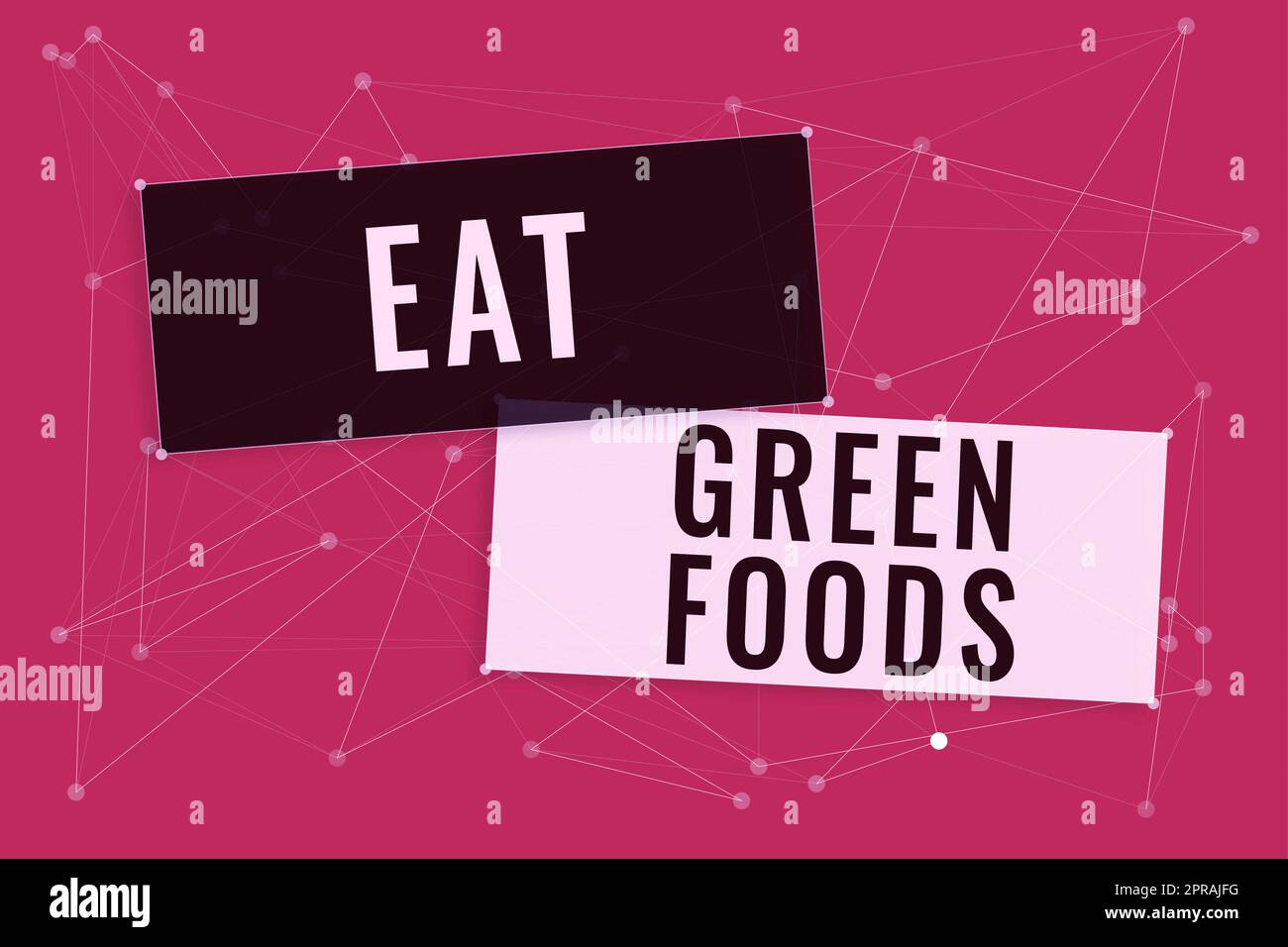 Text sign showing Eat Green Foods. Internet Concept Eating more ...