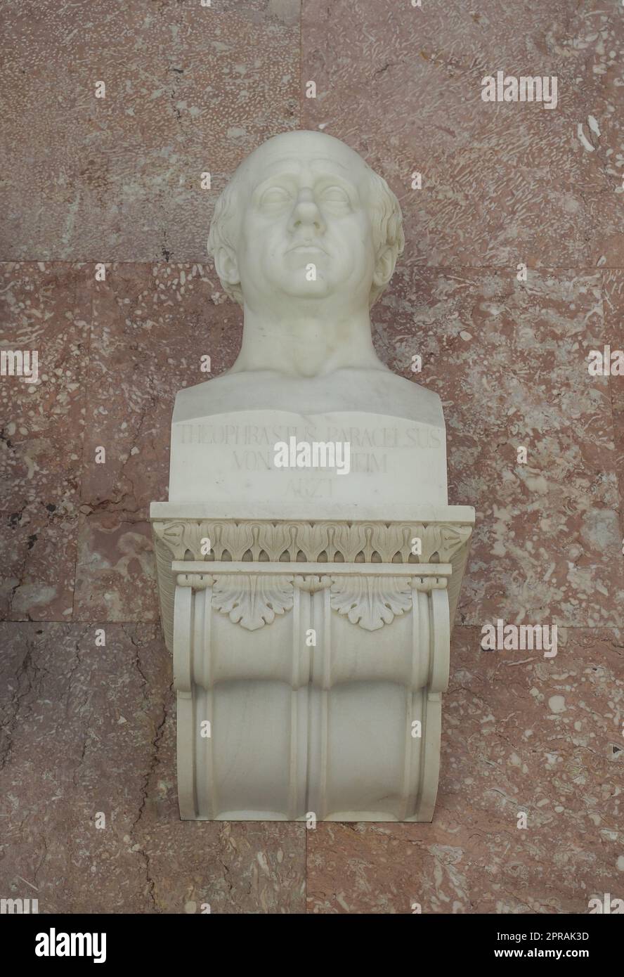 Bust of Paracelsus aka Theophrast von Hohenheim at Walhalla temple by ...
