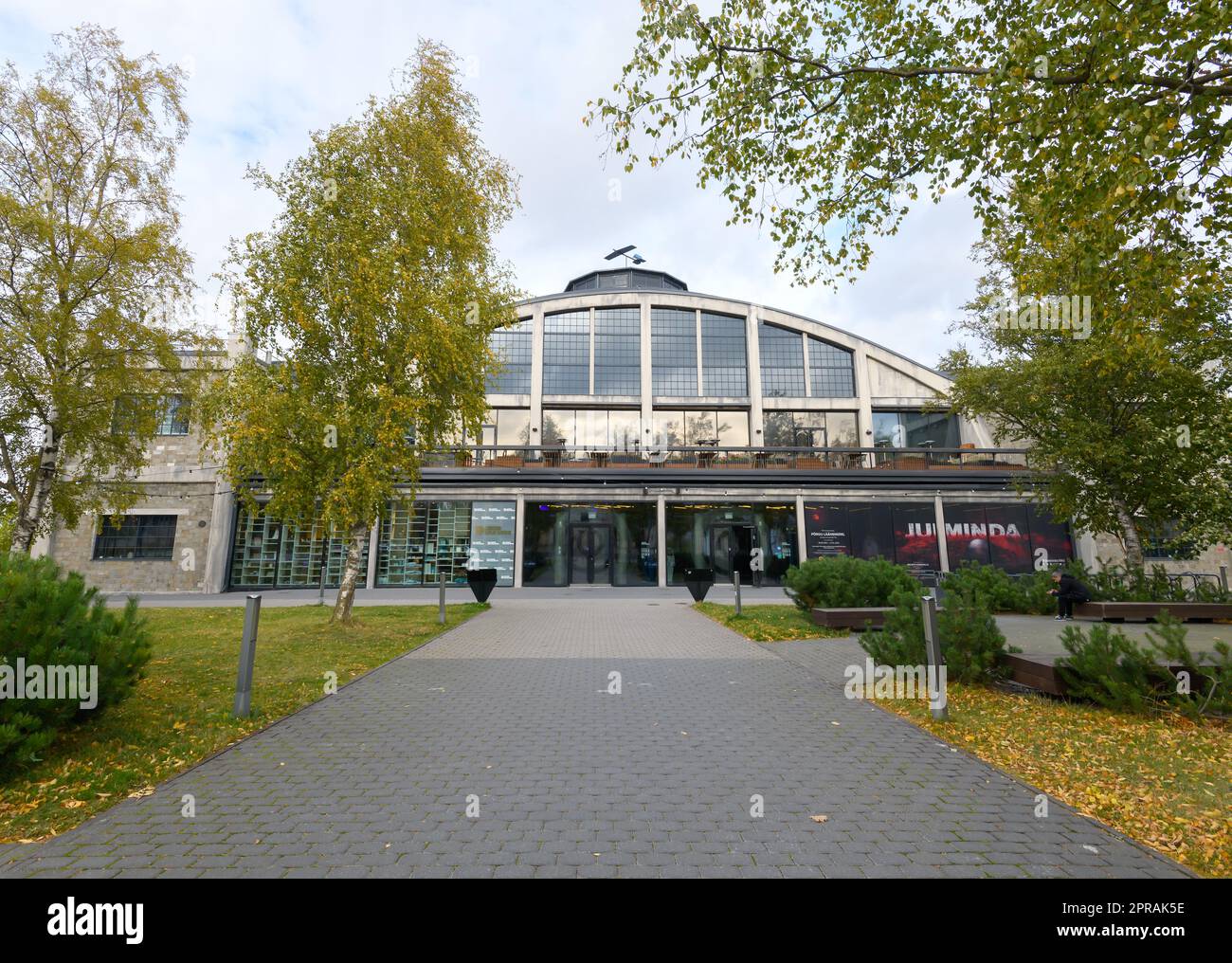 Seaplane Harbour Museum emtramce. Exterior of Museum in Tallinn ...