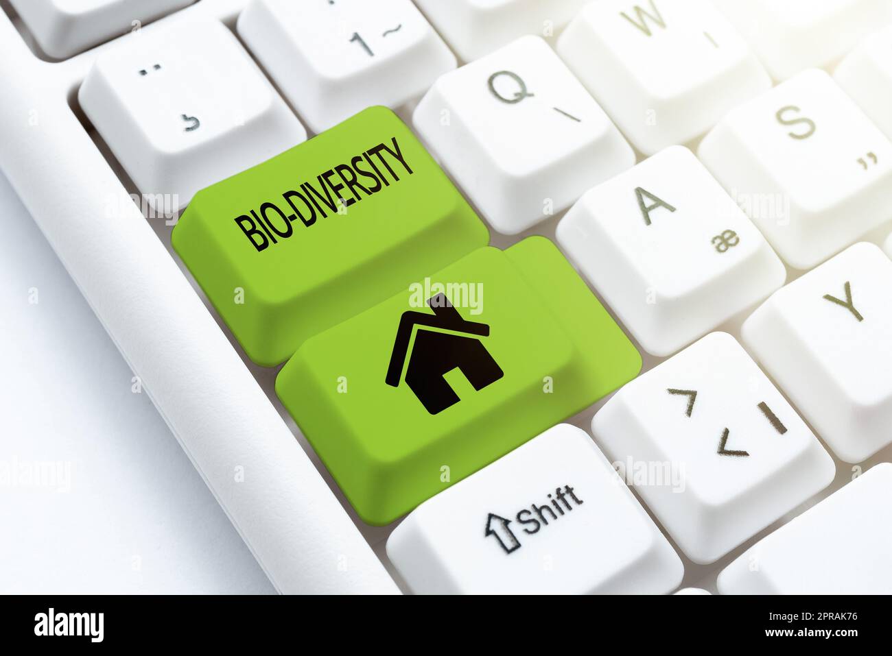 Hand writing sign Bio Diversity. Word Written on Variety of Life ...