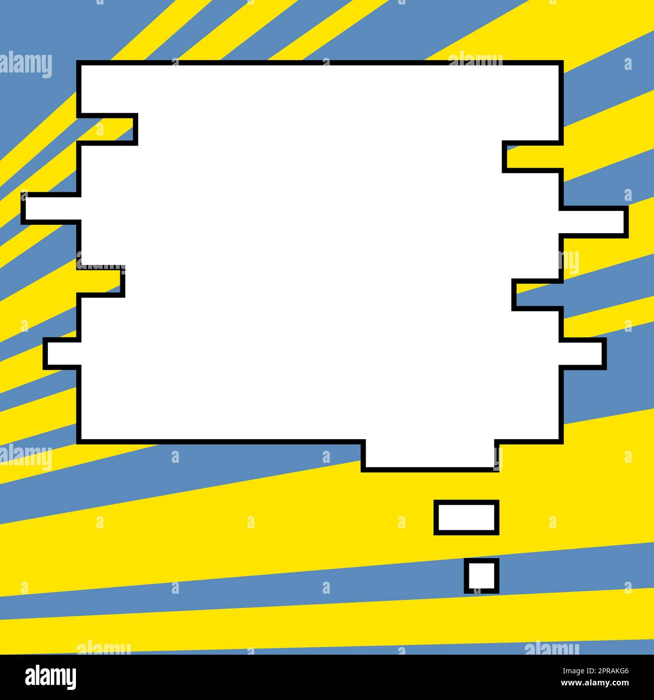 Comics Design Frames. Beautiful Photo Frame Set With Boom Bubbles For ...