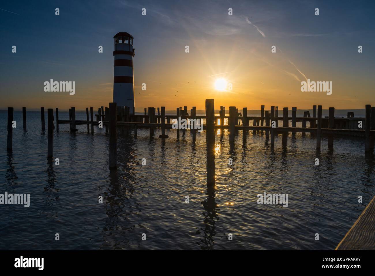 short walk on lake Neusiedl Stock Photo - Alamy