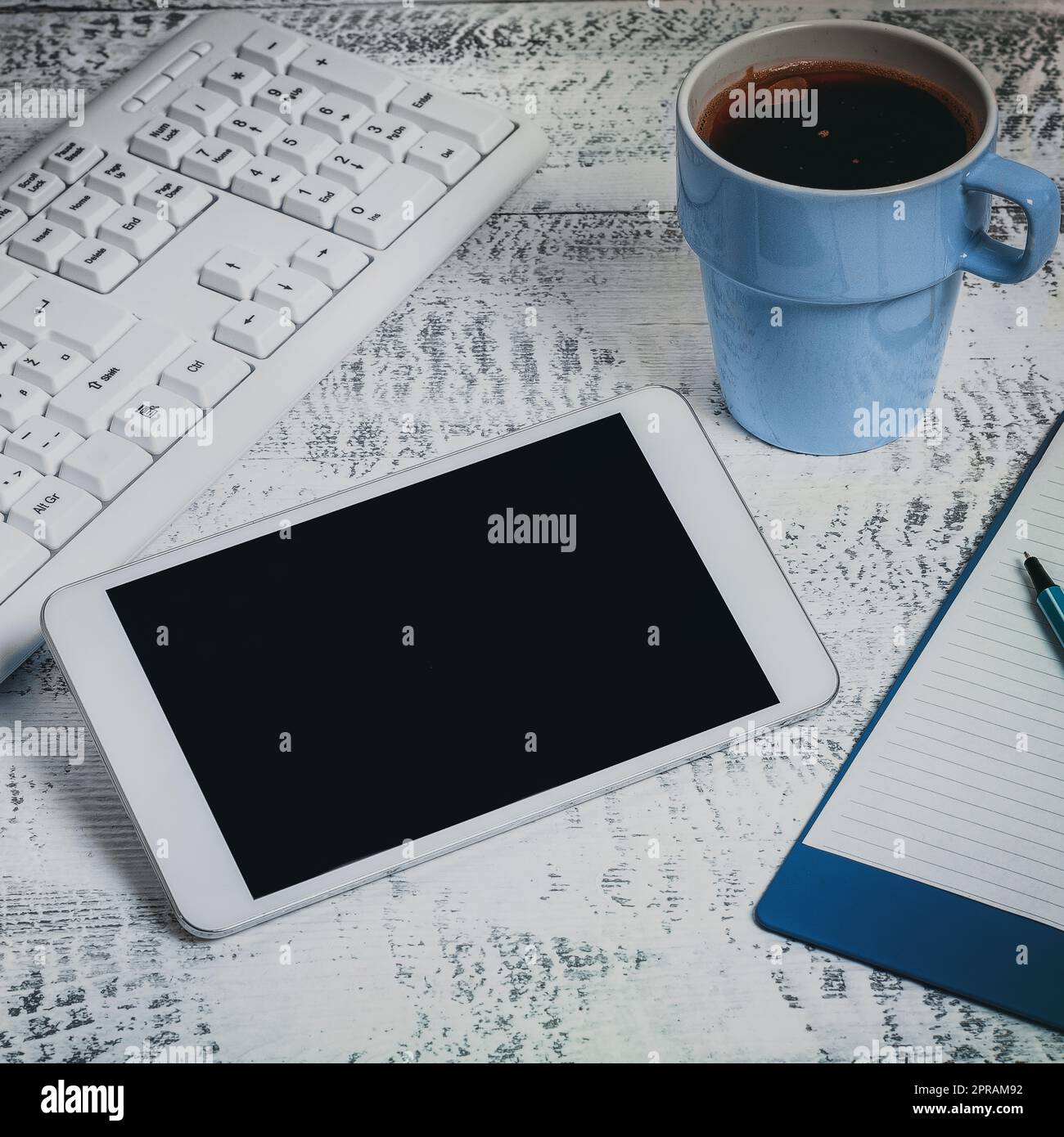 Important Messages Presented On Phone On Desk With Pencils, Books ...