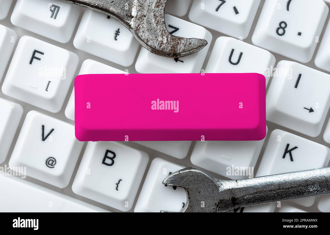 Computer Keyboard And Symbol.Information Medium For Communication ...