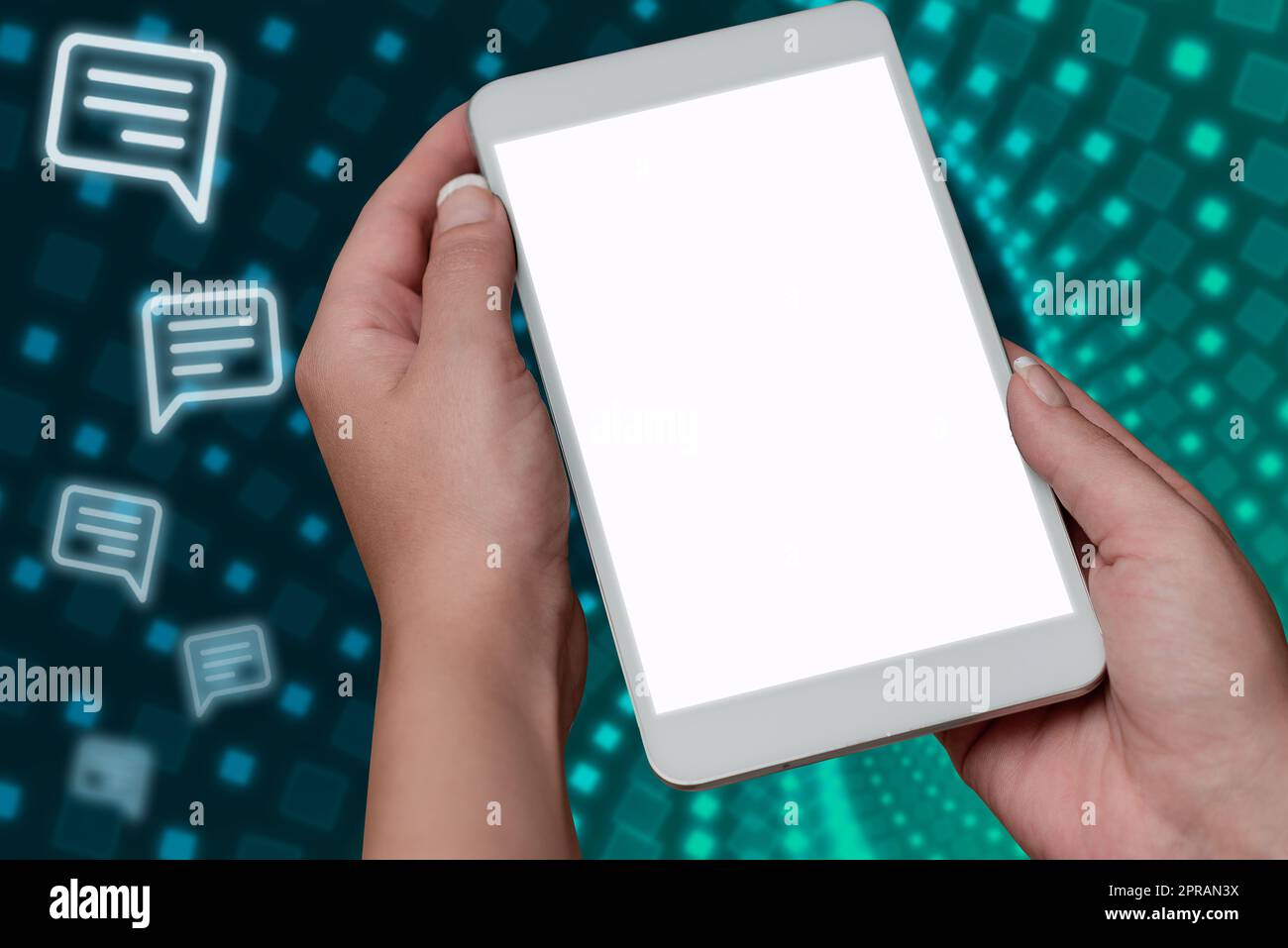 Important Messages Presented On Mobile Phone Leaning On Books And ...